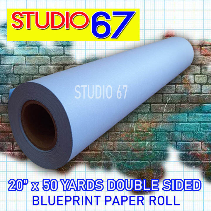 20" x 50yards Digital Blueprint Paper Roll | Lazada PH