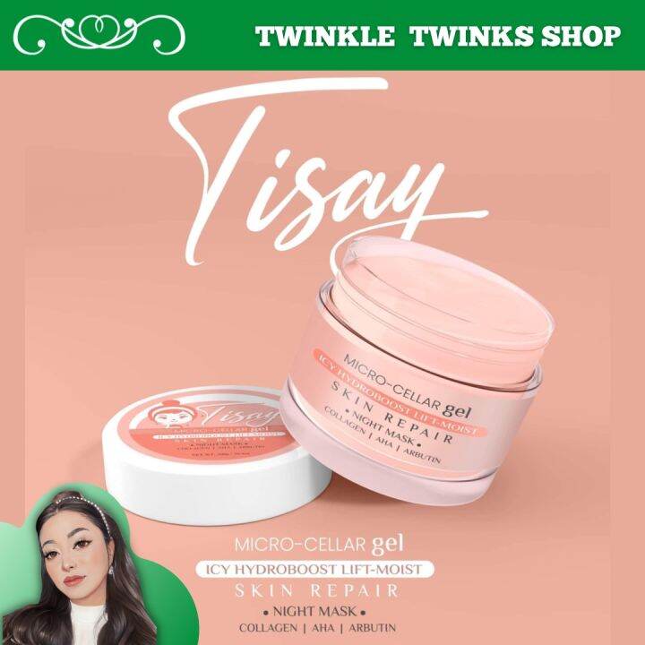 Tisay Micro-Cellar Gel Icy Hydroboost Lift-Moist Night Mask | Lazada PH