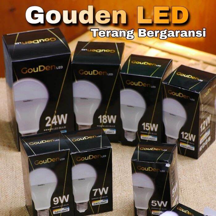 Lampu LED Gouden 3w/4w 6500k 270 lumen | Lazada Indonesia