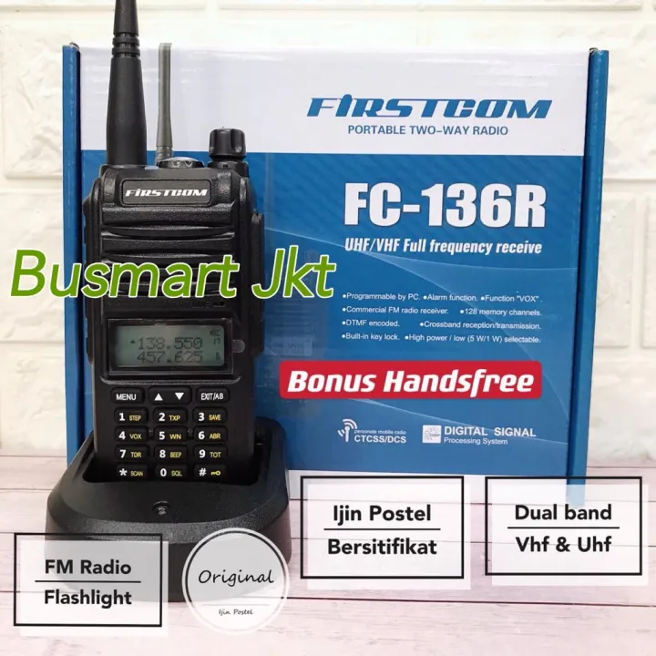 HT Firstcom FC 136R / FC 136 R Dual Band Original | Lazada Indonesia