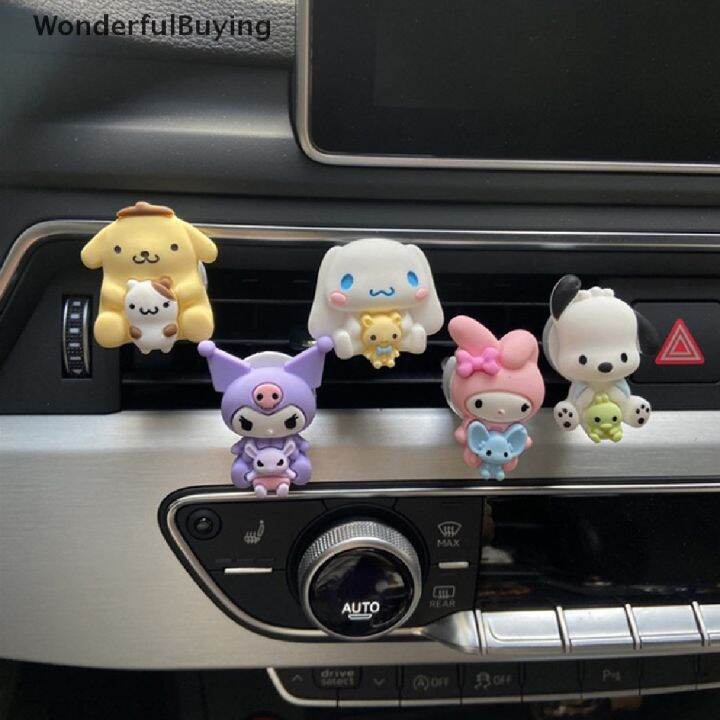 Sanrios Car Aromatherap Hello Kitty Car Air Vent Ornament Cartoon ...