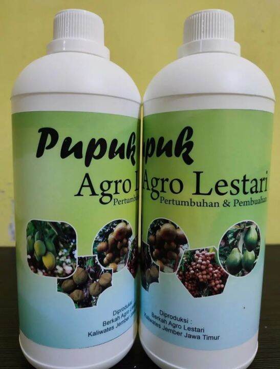 PUPUK AGRO LESTARI 1L - pupuk penyubur perangsang dan pelebat buah dan sayur | Lazada Indonesia