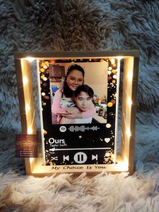 Spotify Frame with fairylights | Lazada PH