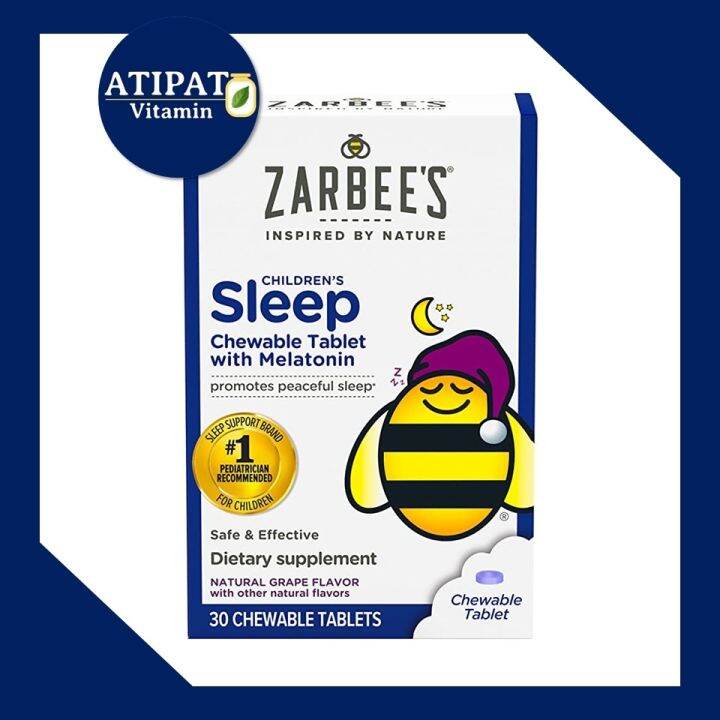 พร้อมส่ง / Zarbee's / 30 Chewable Tablets | Lazada.co.th