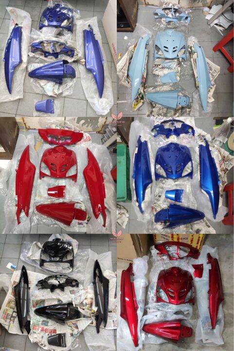 Coverset Cover Set (NAKASONE) Yamaha Ego V1 Ego First Model Ego Lama ...