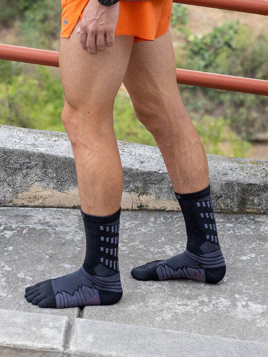 Injinjji Marathon Socks Ultra Ultra Race Level Extra Thick Fluffy Loop ...