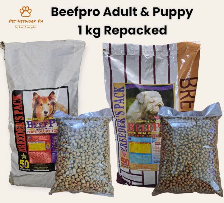 Beef Pro - Adult & Puppy (1 kg Repacked) | Lazada PH