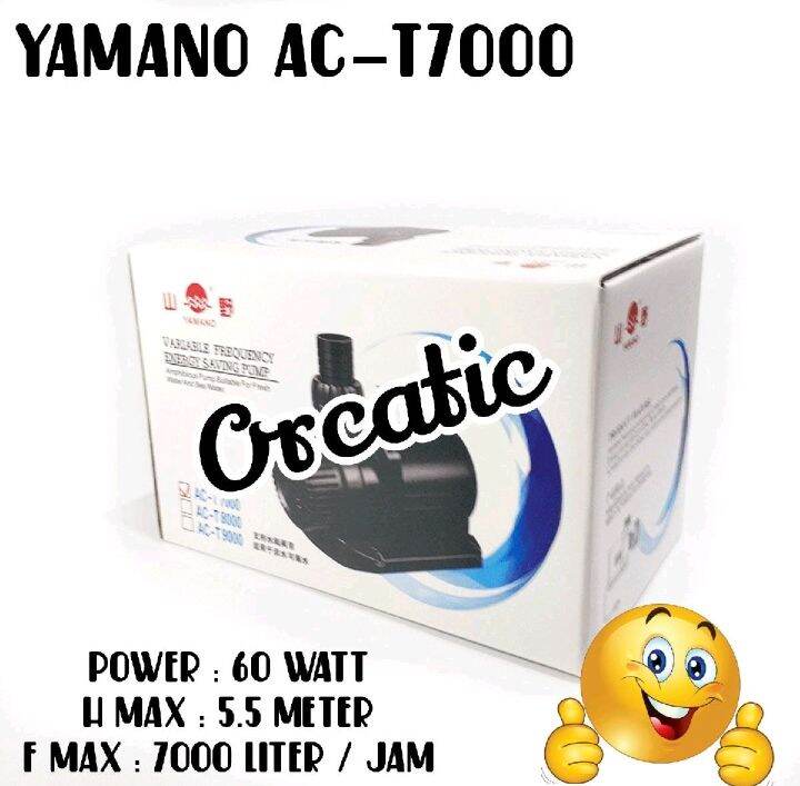 Pompa Air Celup Aquarium YAMANO AC-T7000 Low Watt Asquascape | Lazada Indonesia
