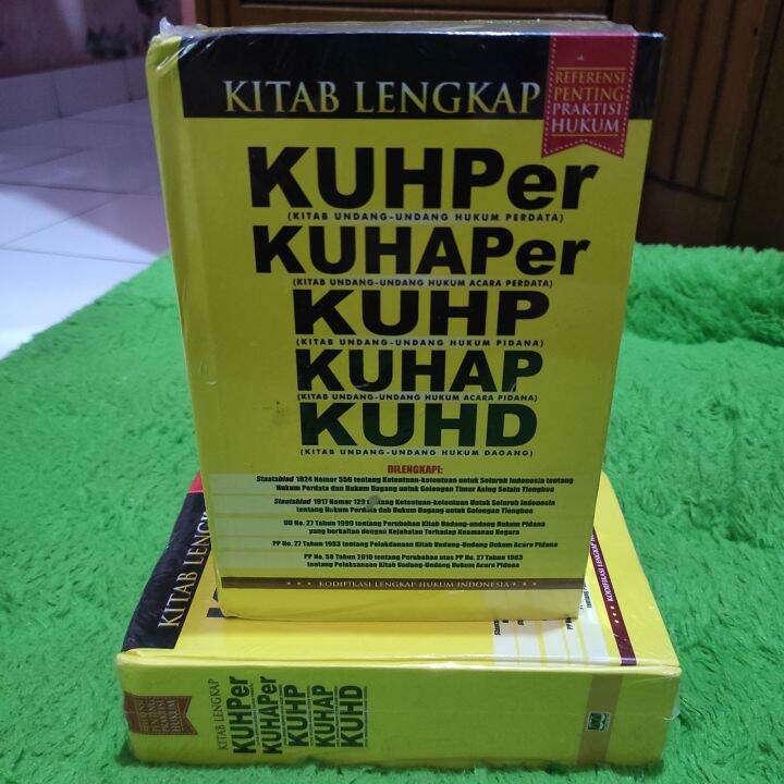 kitab lengkap kuhper + kuhaper + kuhp + kuhap + kuhd | Lazada Indonesia