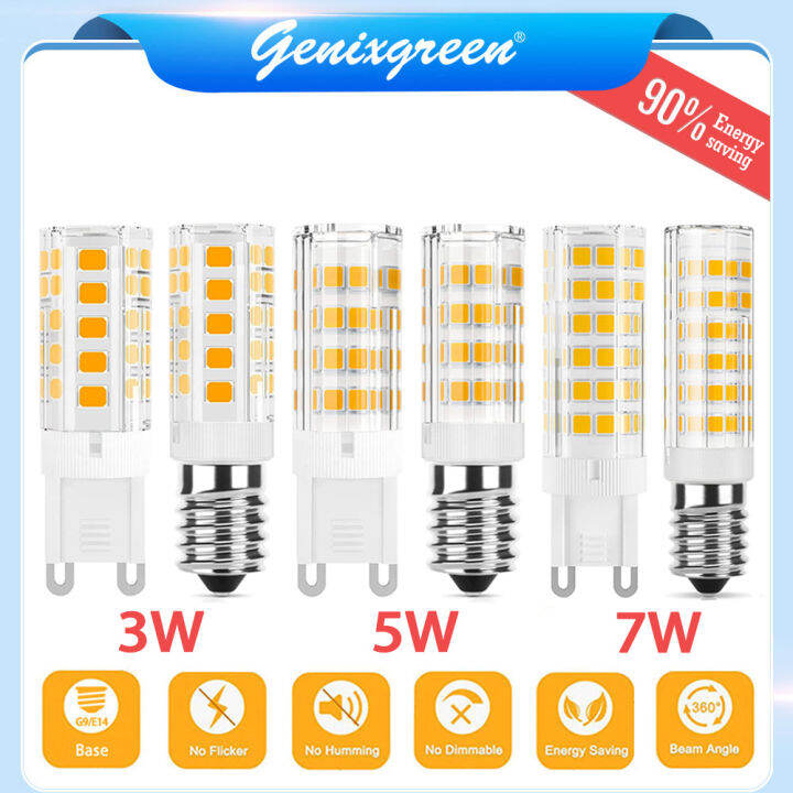 G9 E14 LED Bulb 3W 5W 7W SMD2835 220V Corn Light Bulb 360 Degree Angle Led Lamp Warm White/Cool ...