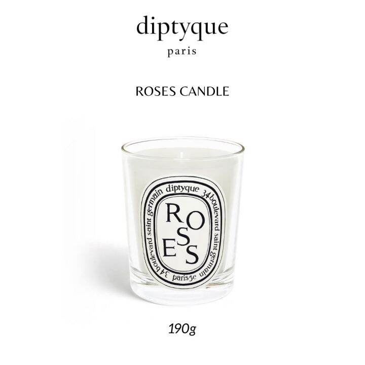 DIPTYQUE ROSES CANDLE 190g | Lazada