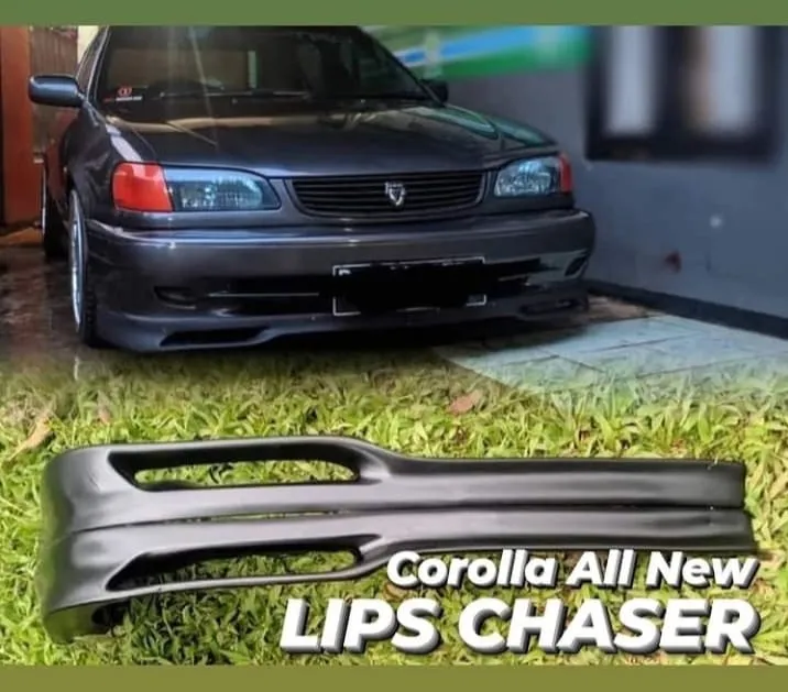 front lips chaser allnew corolla ae111,ae112 | Lazada Indonesia