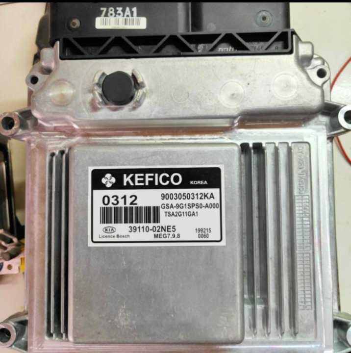 ECU KEFICO KIA & HYUNDAI CODE 0312 MEG7.9.8 Serial number :39110-02NE5 ...