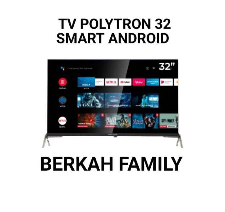 POLYTRON Smart Android TV 32 inch PLD 32AG5959 Android TV Garansi Resmi ...