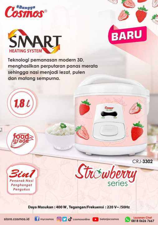 Magic Com Cosmos CRJ-3302 S | Lazada Indonesia