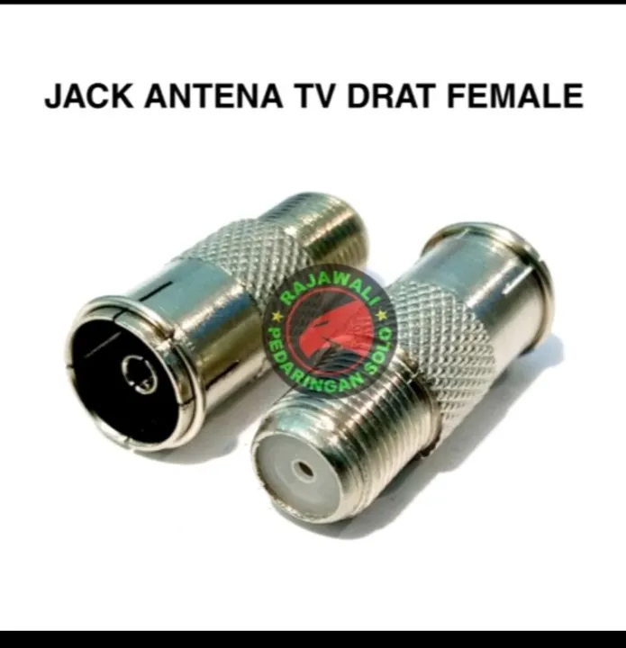 JACK ANTENA TV DRAT FEMALE KONEKTOR ANTENA DRAT FEMALE | Lazada Indonesia