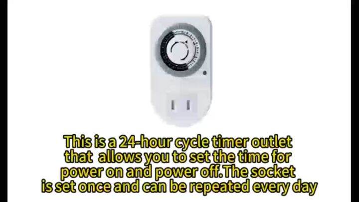 Switch Timer Socket Ebike 24 Hours Electrical Machinery Time Wall Plug Switch Digital Cyclic
