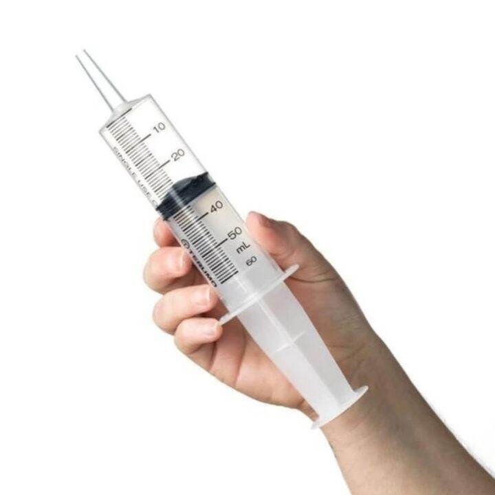 Catheter Tip 50ml Spuit 50 CC Suntikan Syringe Feeding Lobang Tengah ...