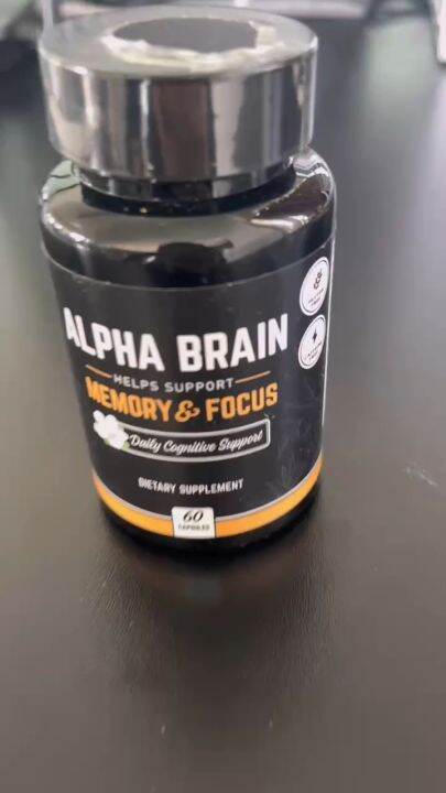 W&L Intelligence Capsules Alpha Brain Capsule-Vitamin B Absorb ...