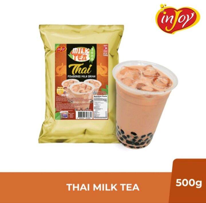 inJoy Thai Milk Tea Powder l Instant Powdered Milk Tea 500g | Lazada PH