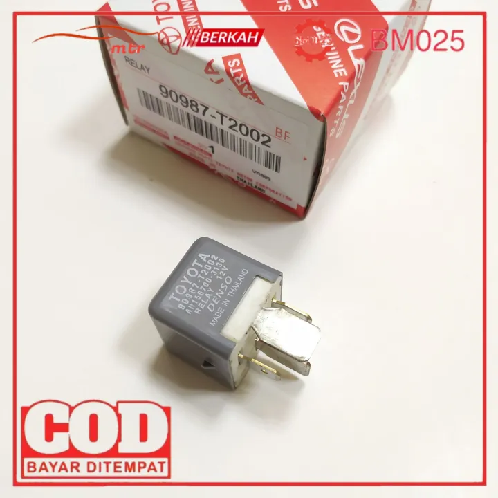 RELAY HEAD LAMP 12 V KAKI 4 AVANZA INNOVA YARIS HILUX FORTUNER - RELAY ...