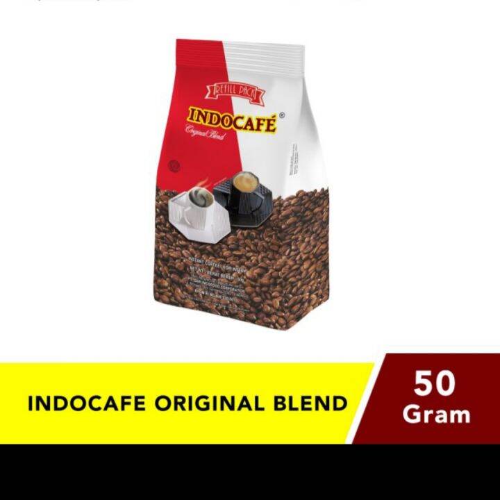 Indocafe Original Blend Refill Pack (50gr) | Lazada Indonesia