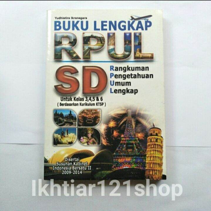 Buku RPUL SD Kelas 3 4 5 dan6 | Lazada Indonesia