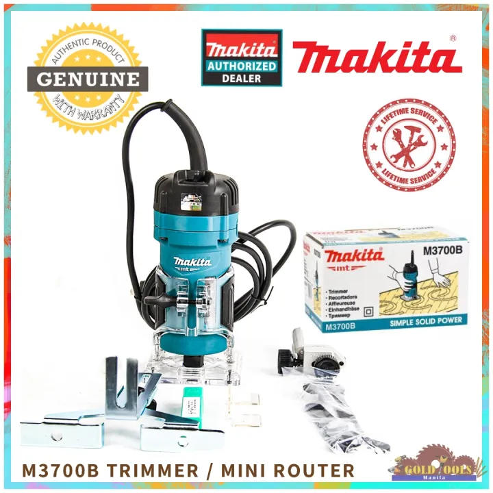 Makita M3700B - 1/4'' Mini Router / Trimmer | Lazada PH