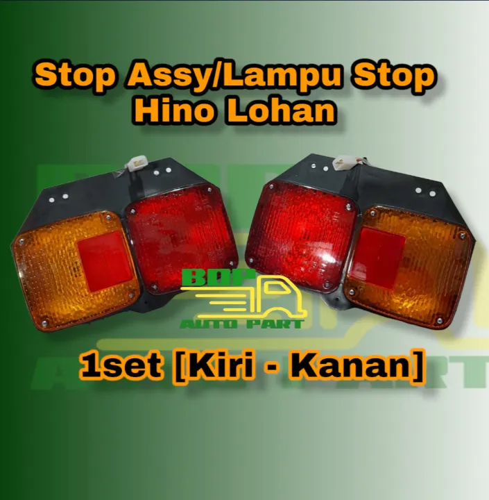 STOP ASSY/LAMPU BELAKANG HINO NEW HINO 500 HINO LOHAN 260TI SET KANAN ...