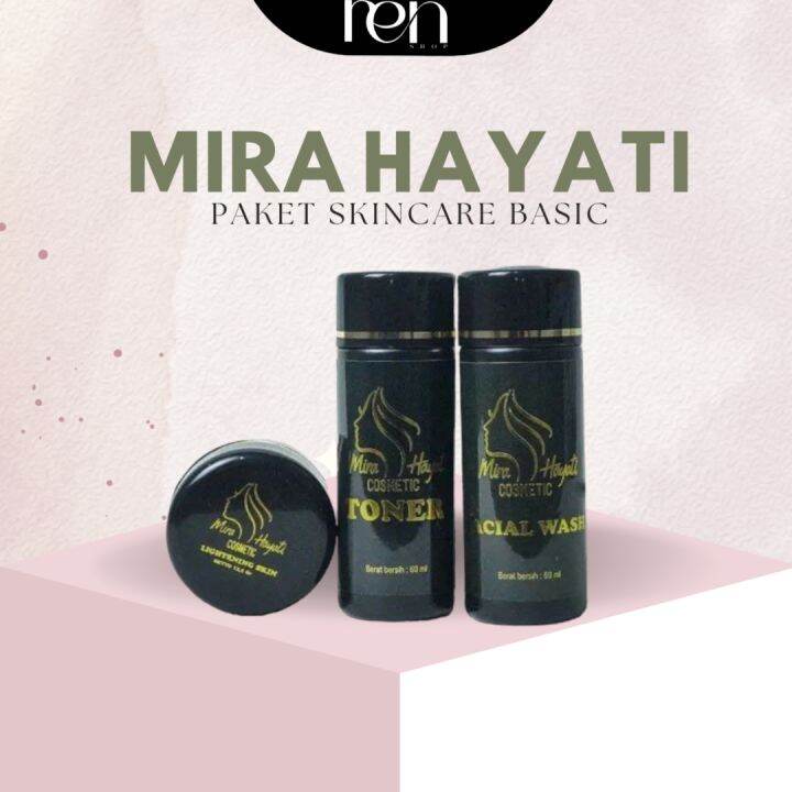 Mira Hayati Paket Skincare Basic 3in1 Original | Lazada Indonesia