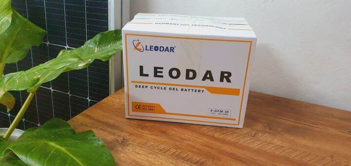 55Ah Gel Battery Leodar | Lazada PH