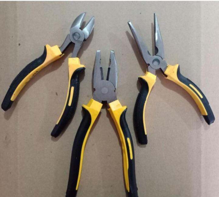 Paket Tang Kombinasi Tang Lancip Tang Potong - 3 Paket | Lazada Indonesia