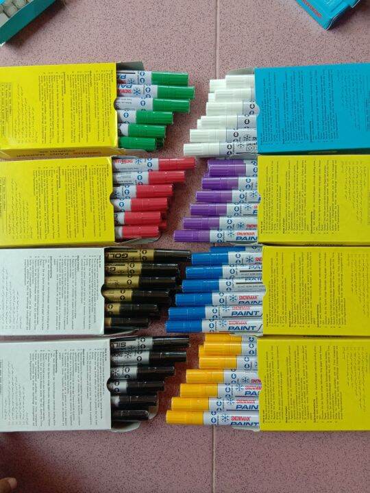 spidol snowman paint marker permanent warna | Lazada Indonesia