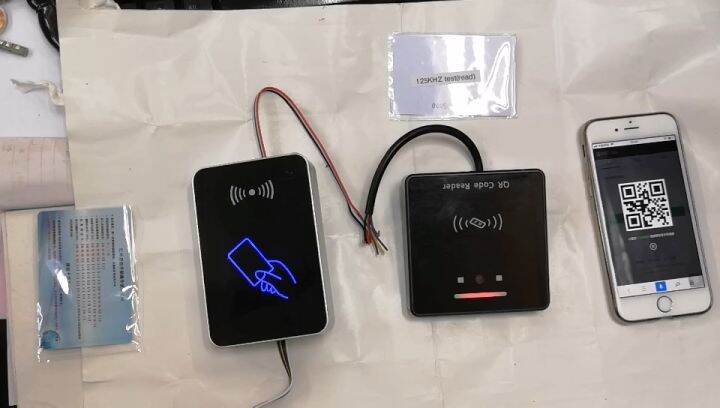 Mobile phone Qr code gate lock Access Control system Electronic ...