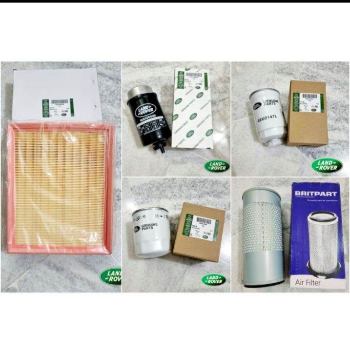 LAND ROVER DEFENDER AIR CLEANER OIL FILTER FUEL FILTER 200TDI/300TDI ...