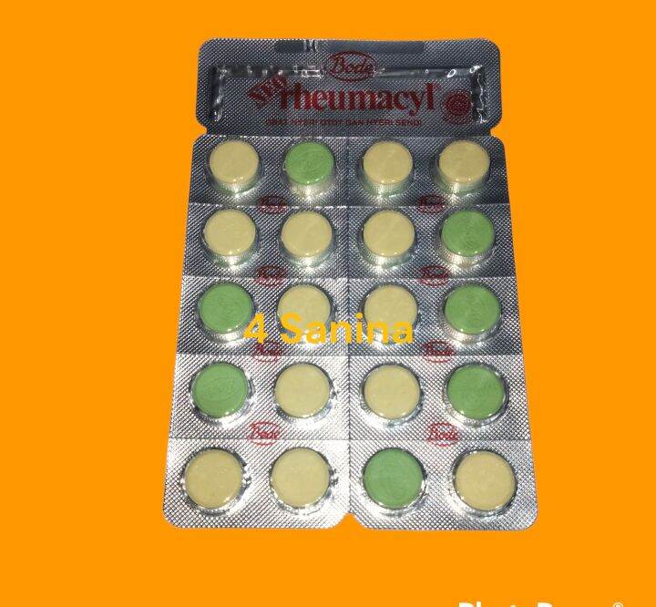Neo rheumacyl 1 blister isi 20 tablet | Lazada Indonesia