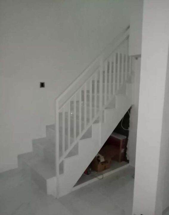 Railing Tangga minimalis besi galvanis | Lazada Indonesia