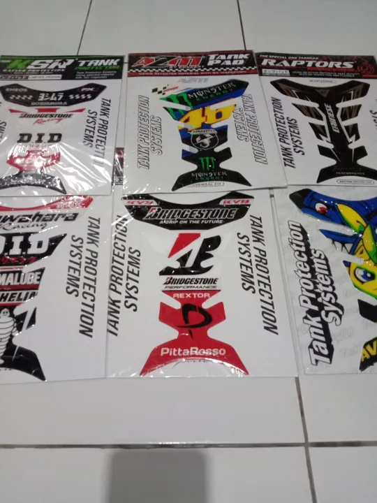 stiker tank pad variasi universal/stiker tanky bensin/stiker pelindung ...