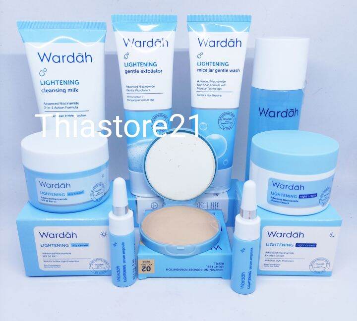 Paket Wardah Lightening Varian Lengkap / Wardah Paket Skincare Lengkap | Lazada Indonesia