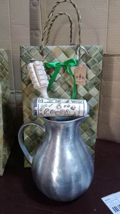 tsokolatera/batirol set with bayong and tableya | Lazada PH