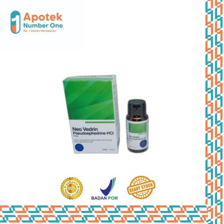 NEO VEDRIN DROP 10 Ml - Meringankan Bersin-bersin dan Hidung Tersumbat ...