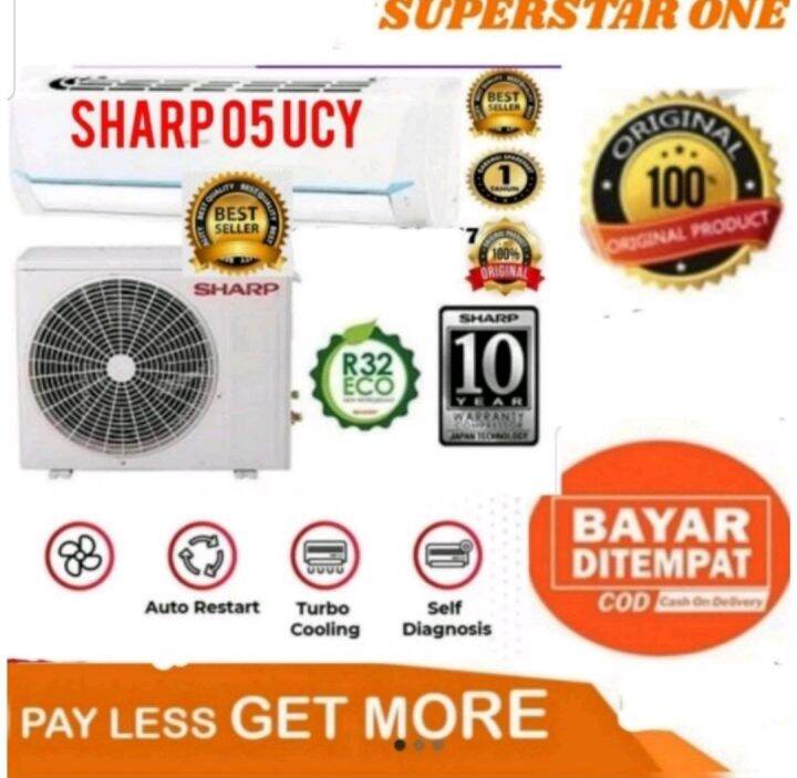 AC Sharp 05 PK ac sharp 1/2pk ac sharp | Lazada Indonesia