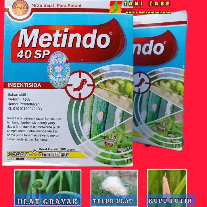 INSEKTISIDA METINDO 40 SP BASMI ULAT 200 GRM | Lazada Indonesia