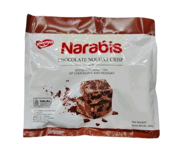 Narabis Naraya Nougat Chocolate [200 gr] | Lazada Indonesia