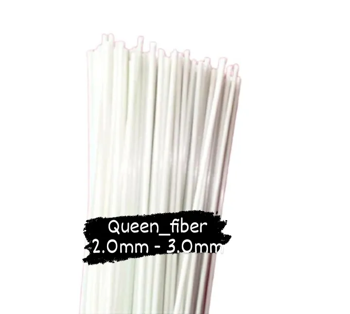 Ruji jeruji fiber stik putih susu 0,5mm sampai 3,0mm panjang 1meter ...