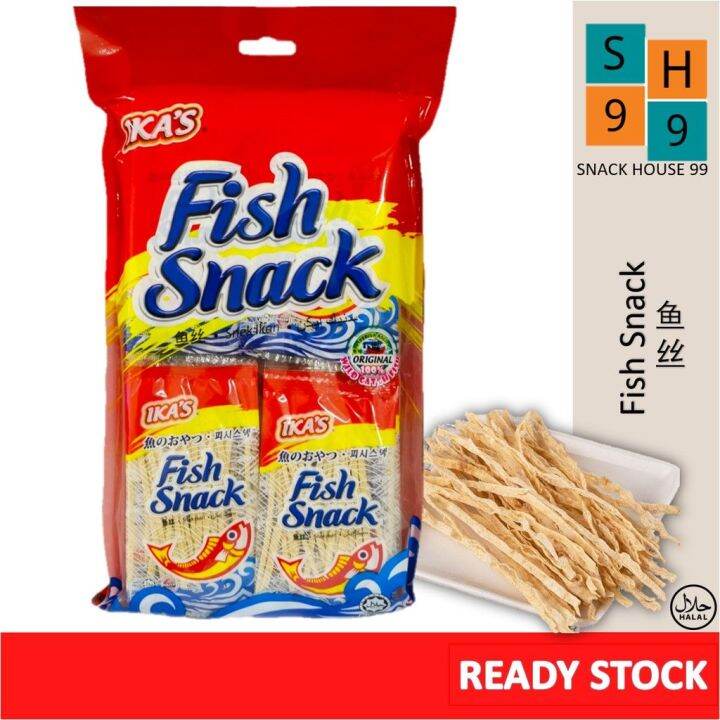 【200g】Ika's Fish Snack Original Flavour Big Pack 【SnackHouse99】 | Lazada