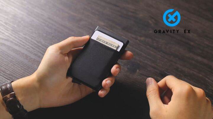 new Gravity Ex RFID Card holder for men women coin purse minimalist ...