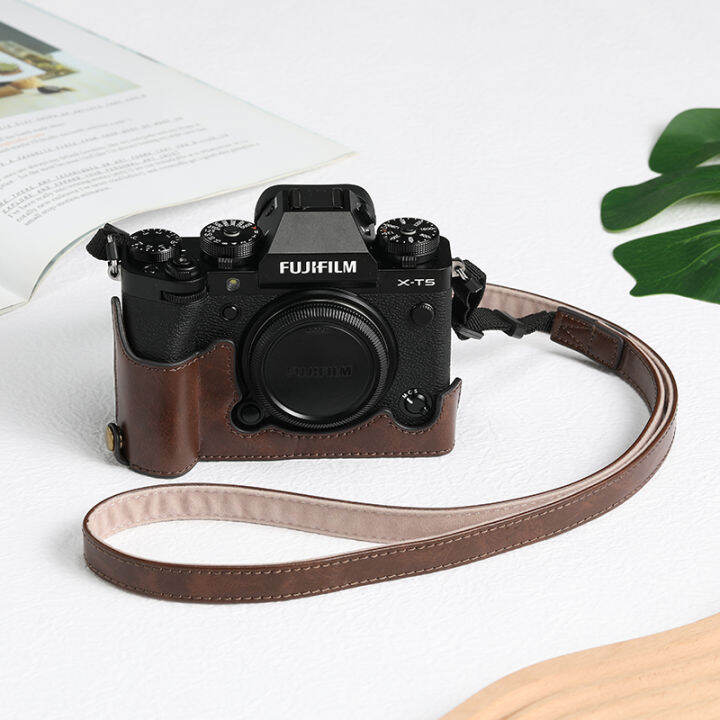 Fuji Xs20 Leather Case Xs10 XT5 X7 XT4 Xt200 Xt30 Second Generation Camera Bag Protection XA5 ...