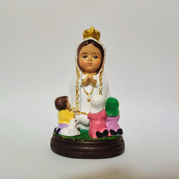 Our Lady of Fatima - Bambini Chibi Mini Religious Figurine | Lazada PH