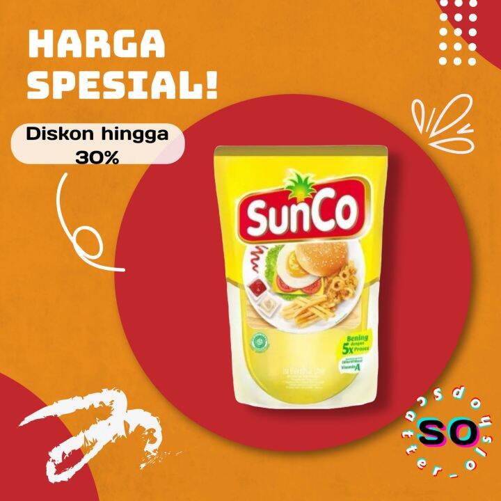 MINYAK SUNCO / INL POUCH 1 dan 2 liter ( baca deskripsi sebelum membeli ...